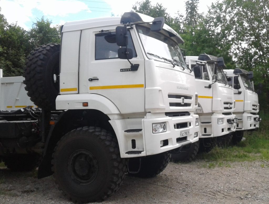 Talleres Cerveró sales Kamaz Trucks 65221-65222 – KAMAZ INDUSTRIAL ...